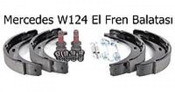 Mercedes W124 El Fren Balatası - 1244200720