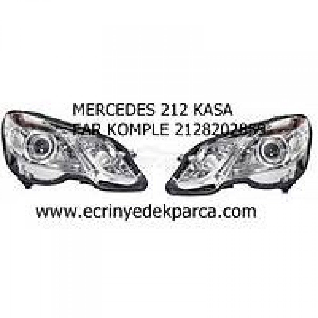 MERCEDES 212 KASA FAR KOMPLE 2128202859 - MERCEDES 212 KASA FAR KOMPLE ...